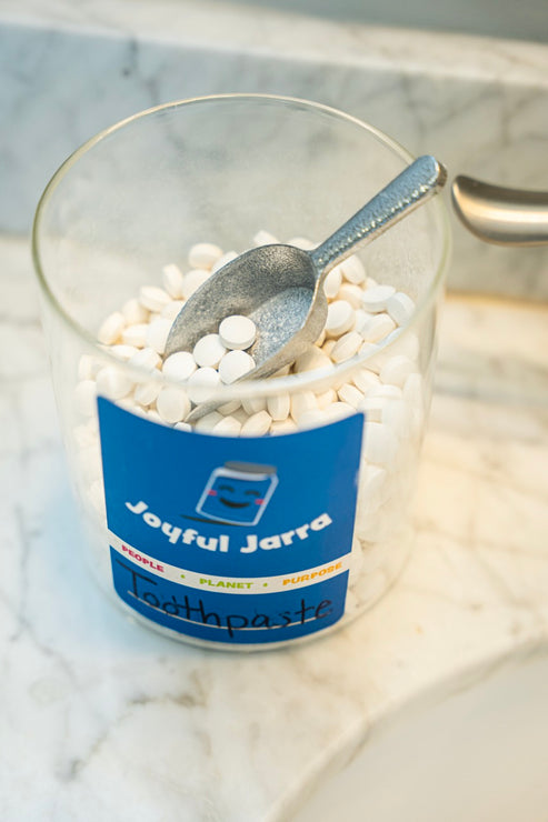 Refill | Huppy Toothpaste Tablets | Peppermint – Joyful Jarra